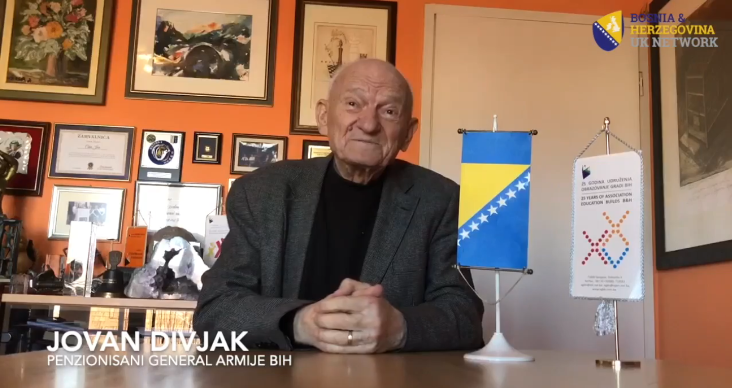 Saučešće povodom smrti generala Jovana Divjaka – Bosnia UK Network